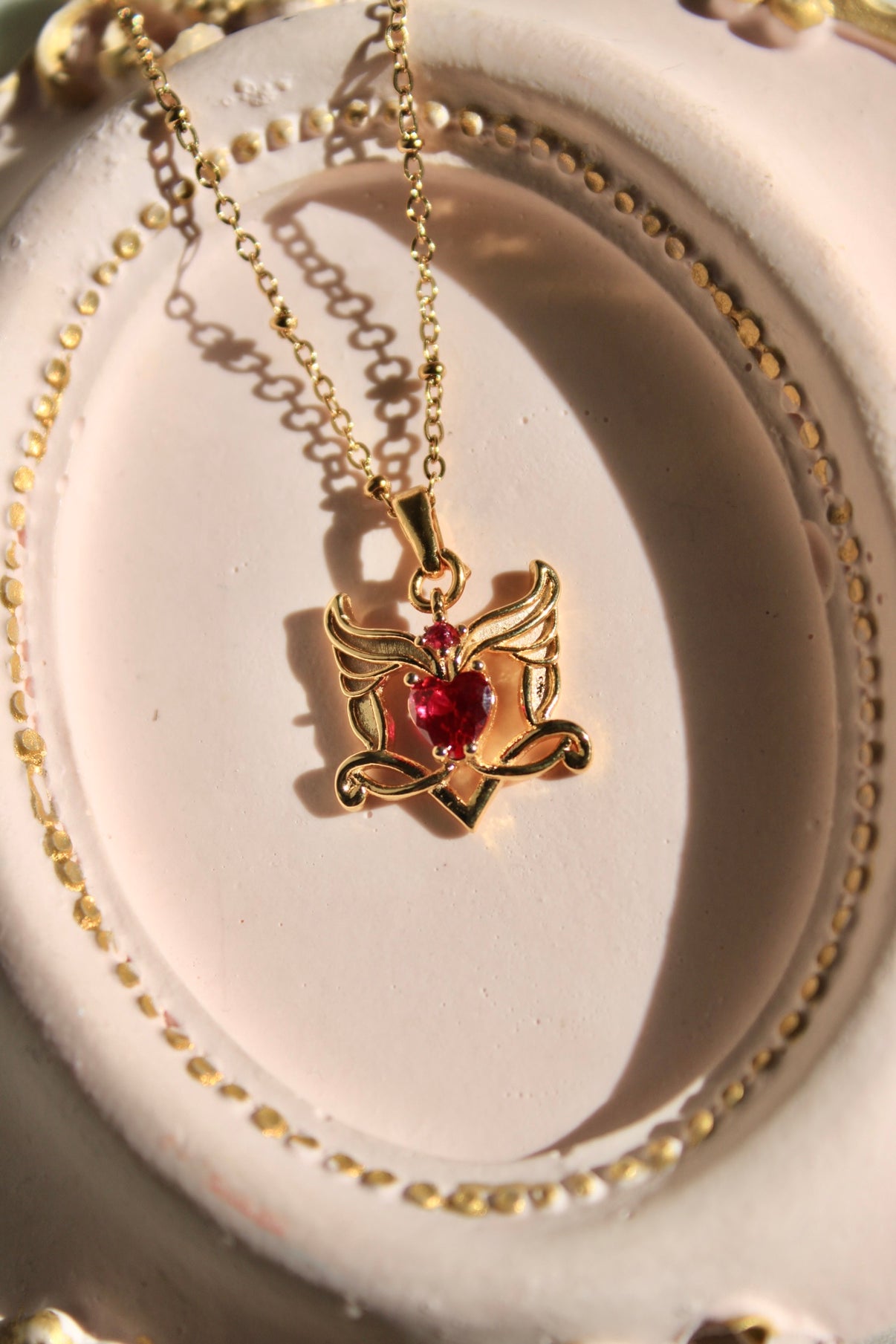 Steel Wanda Crown Necklace | Scarlett Witch Necklace – Harlofia